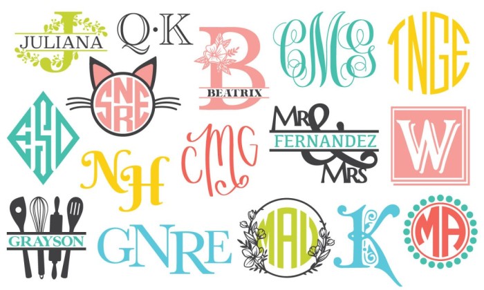 The Ultimate Guide To Crafting With Monograms Hey Lets Make Stuff