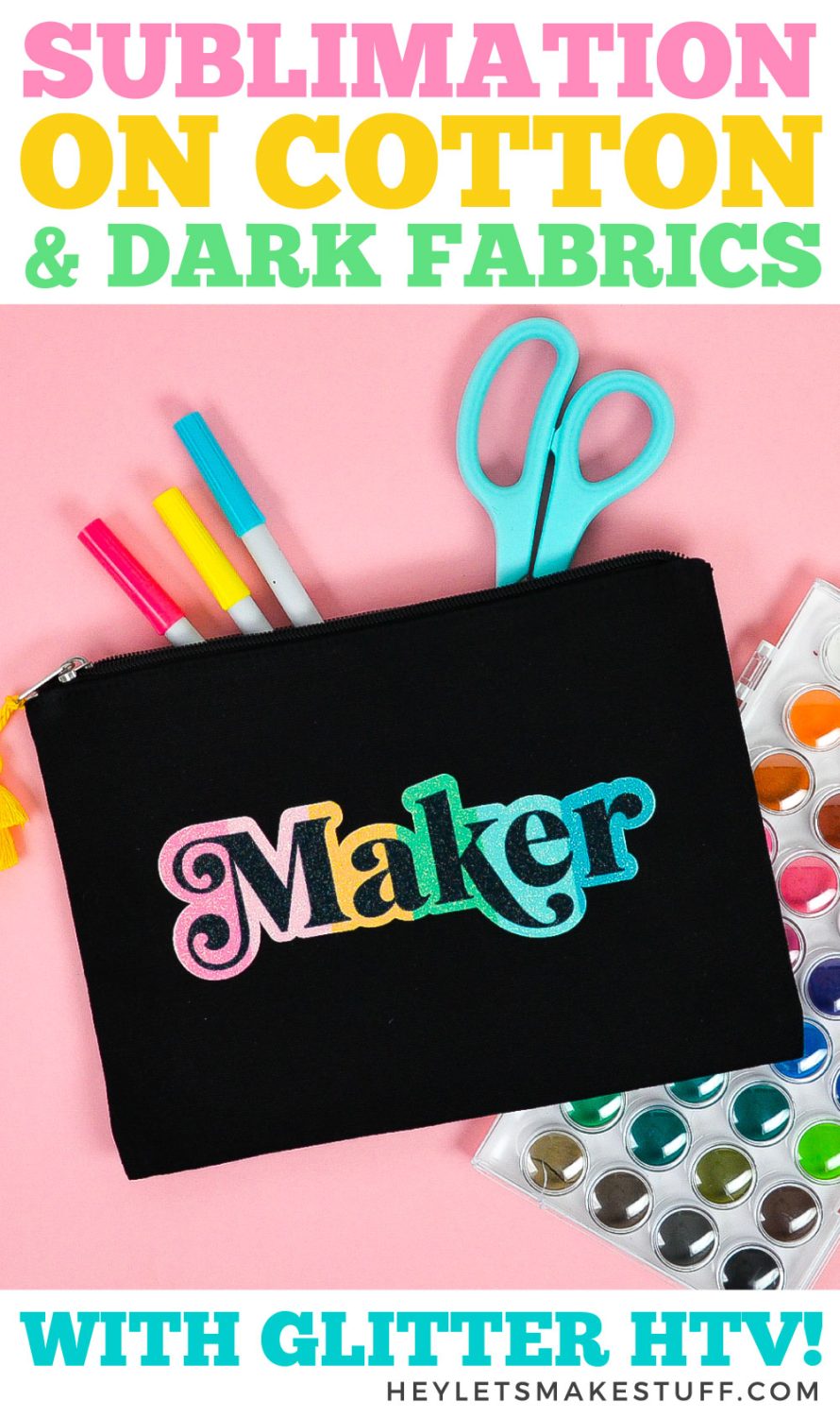 How To Sublimate On Glitter HTV For Cotton And Dark Fabrics 2022 